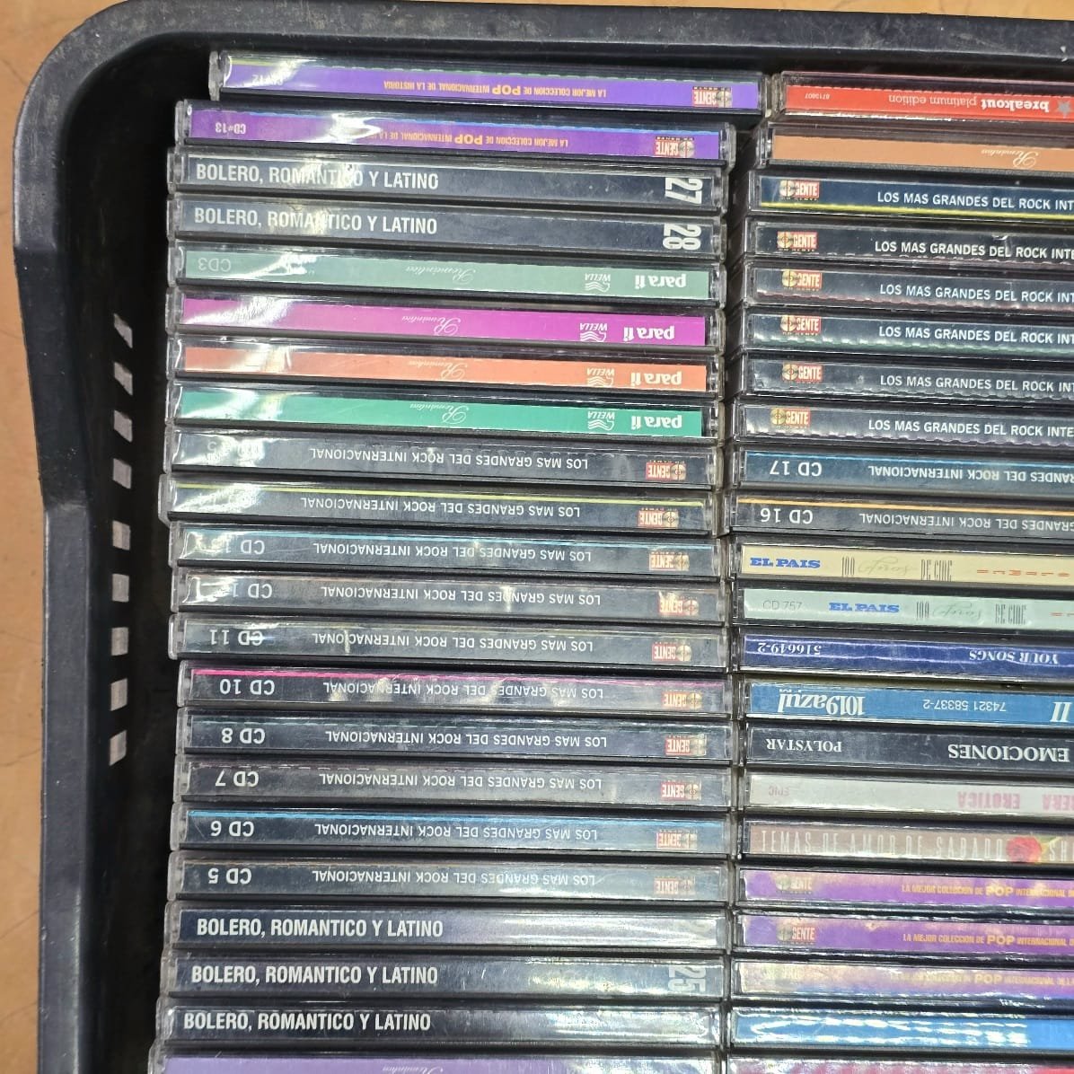 Lote #115 CD musicales x110 piezas – Narvaja Online